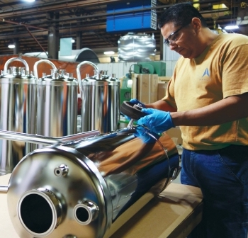 Standard Sanitary Stainless Pharmaceutical Vessels and Tanks, from Apache