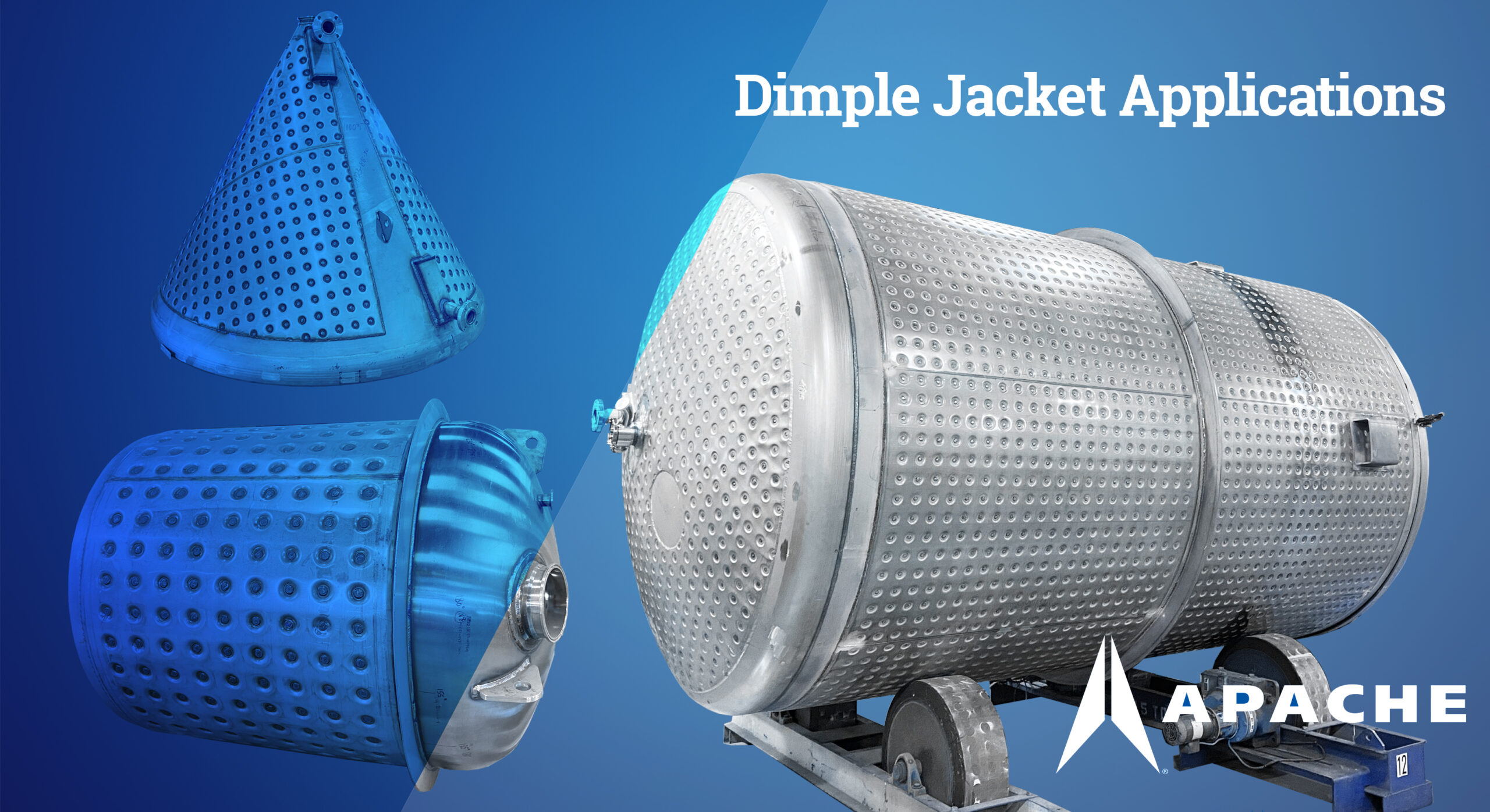 Dimple Jacket Applications for ASME Tanks and Vessels - Apache Stainless